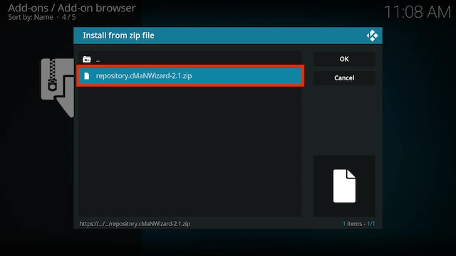 How to Install cMan & SG Builds Wizard for Kodi